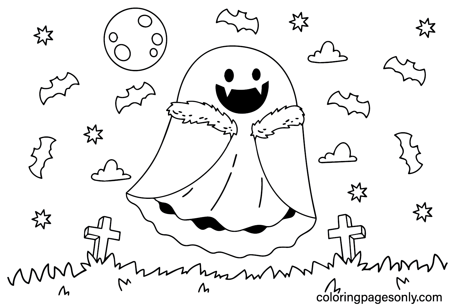 Cute Halloween Coloring Page Cute Halloween Coloring Pages Coloring 536 Cute Halloween Coloring Page Cute Halloween Coloring Pages Coloring 536