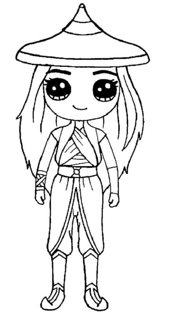 Hari Raya Coloring Pages