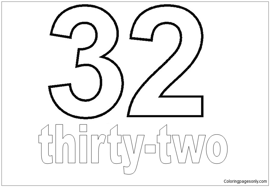 Number Thirty Two