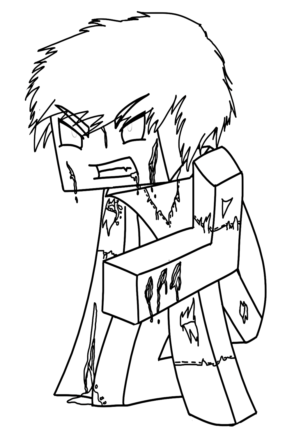 Minecraft Coloring Pages Skydoesminecraft