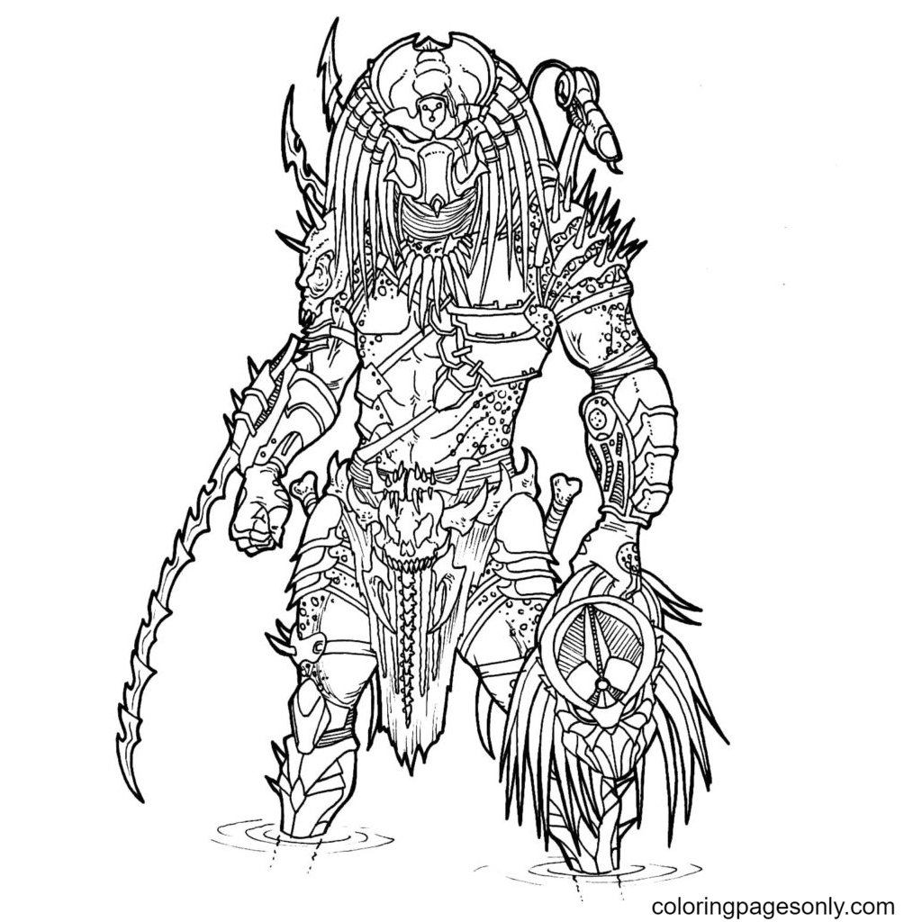 Wolf Predator Coloring Pages