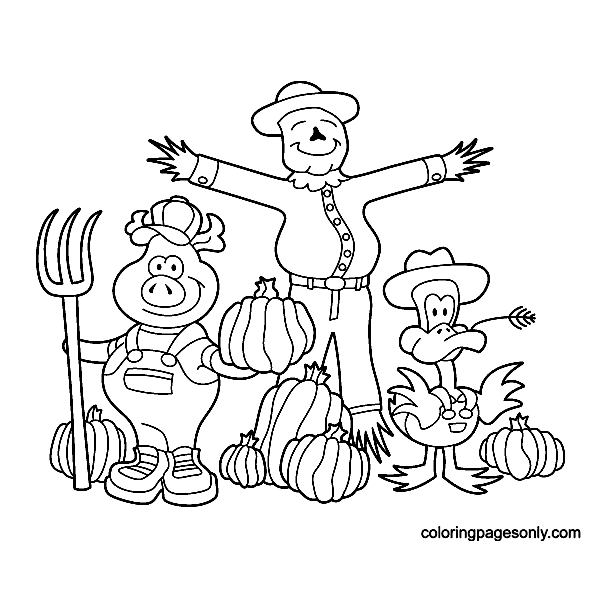 October Coloring Pages - Coloring Pages For Kids And Adults
