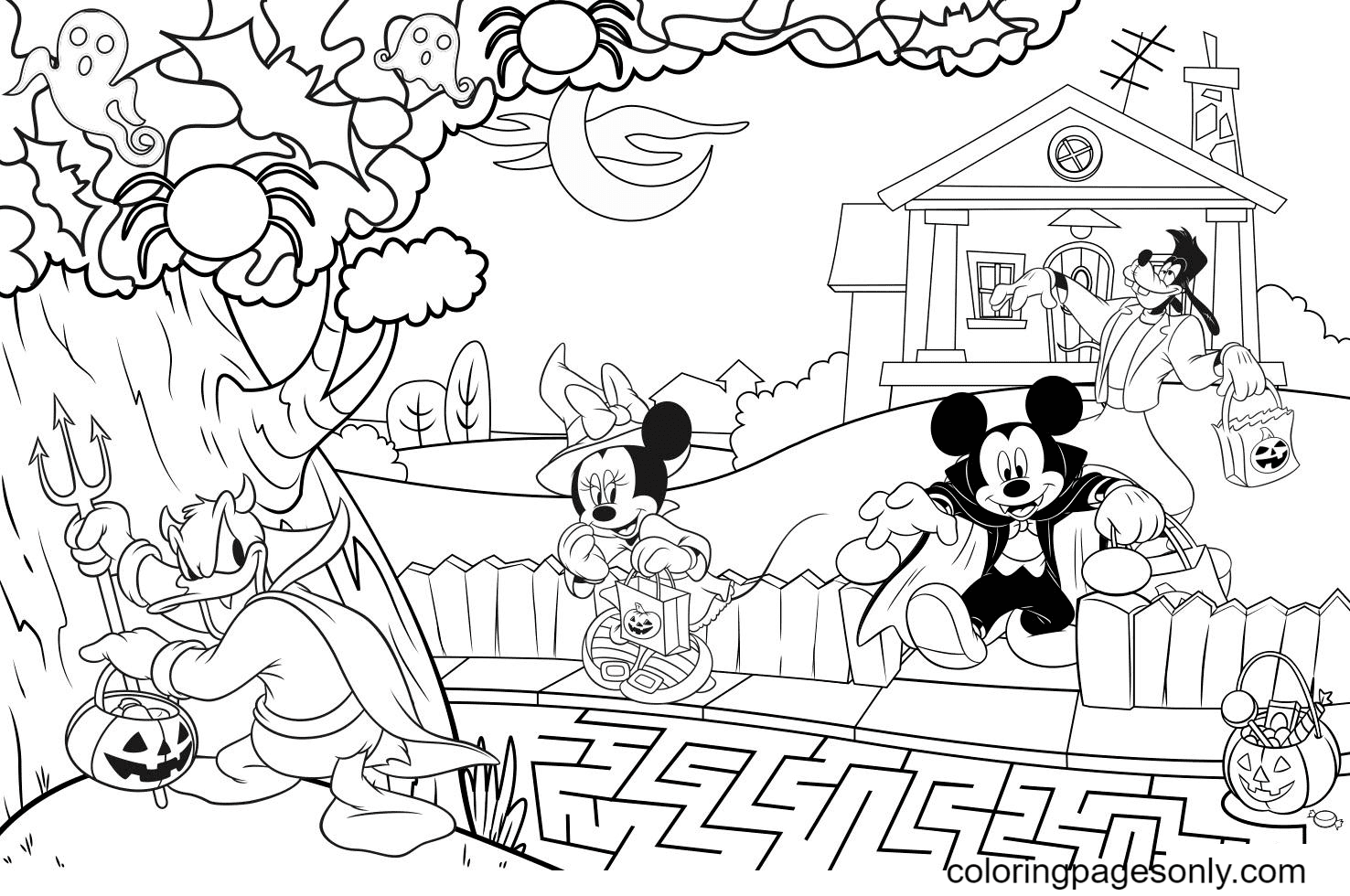 Halloween Disney Coloring Pages Free Printable Coloring Pages Halloween Disney Coloring Pages Free Printable Coloring Pages