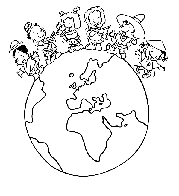 Free Printable Children s Day Coloring Pages Children s Day Coloring 