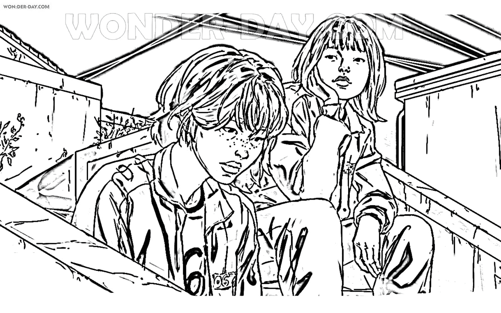 Squid Game 456 Player Coloring Pages - Squid Game Coloring Pages ...