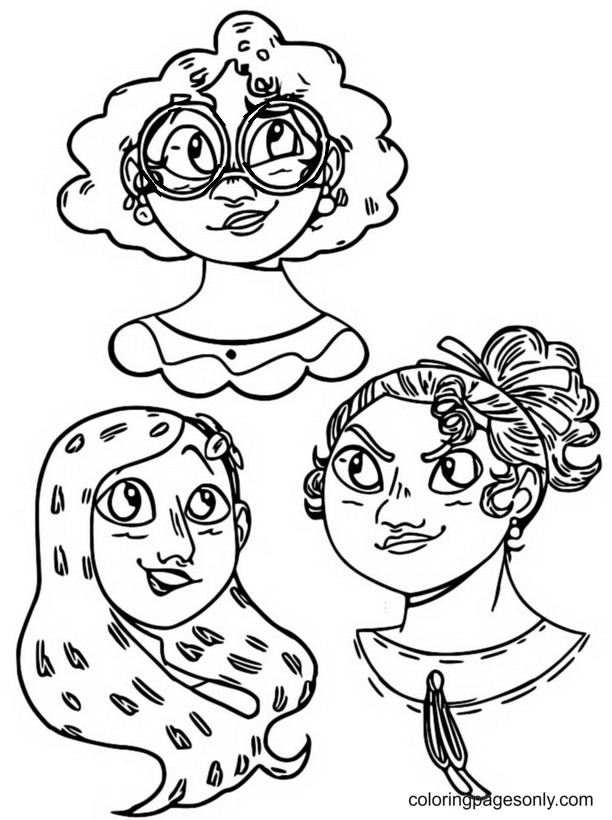 Encanto Coloring Pages - Coloring Pages For Kids And Adults