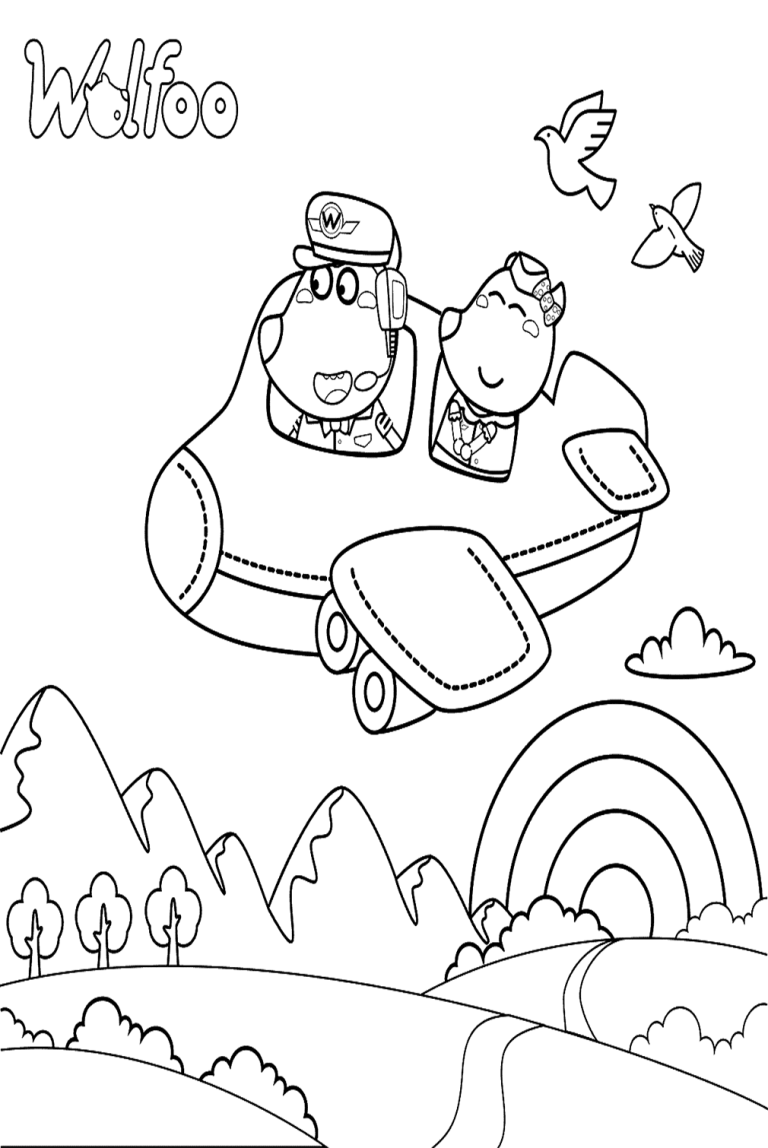 56 Free Printable Wolfoo Coloring Pages