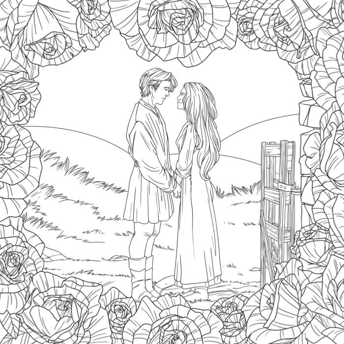 Bride Coloring Page