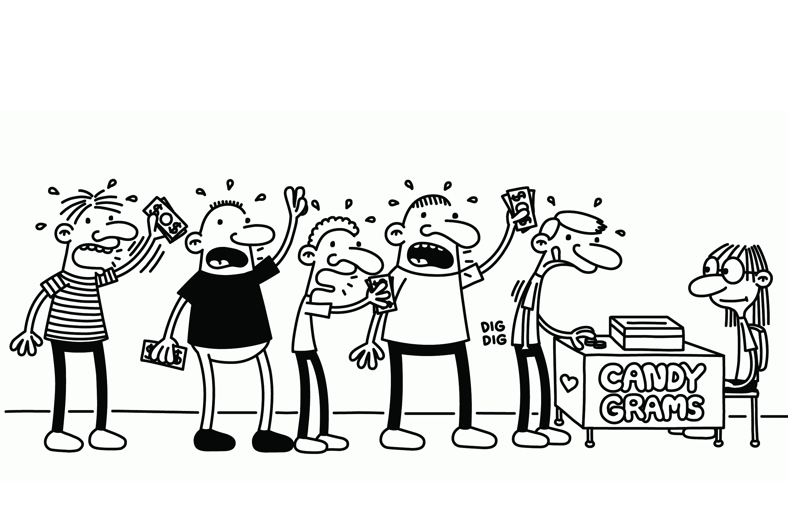 Free Printable Diary Of A Wimpy Kid Coloring Pages