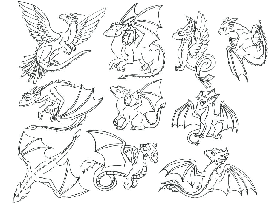 How to train a dragon coloring pages Home Design Ideas