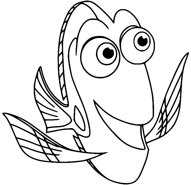 Coloring Pages Of Dori