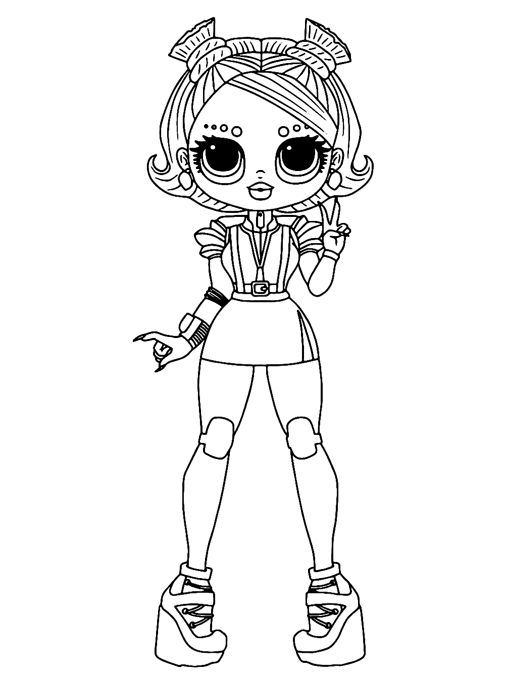 Omg Girls Coloring Pages