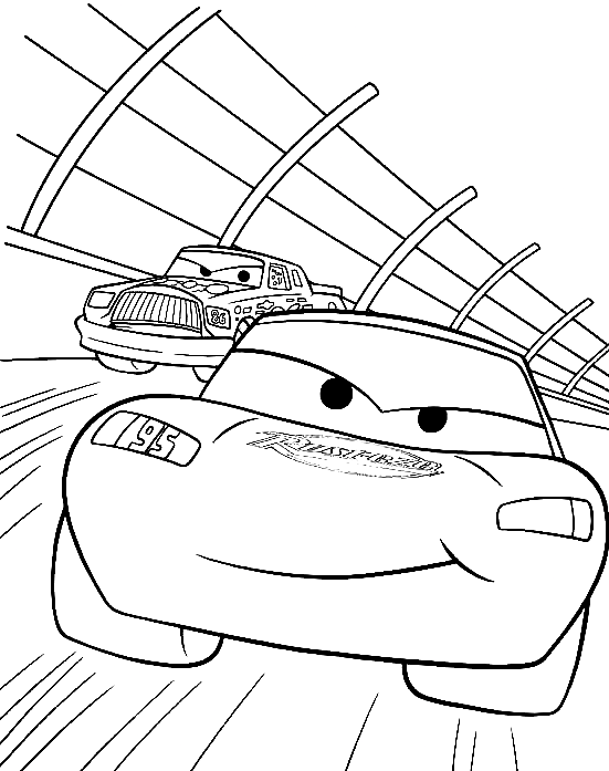 Cruz Ramirez Cars Coloring Pages Disney Hellokids Para Colorear Movie ...