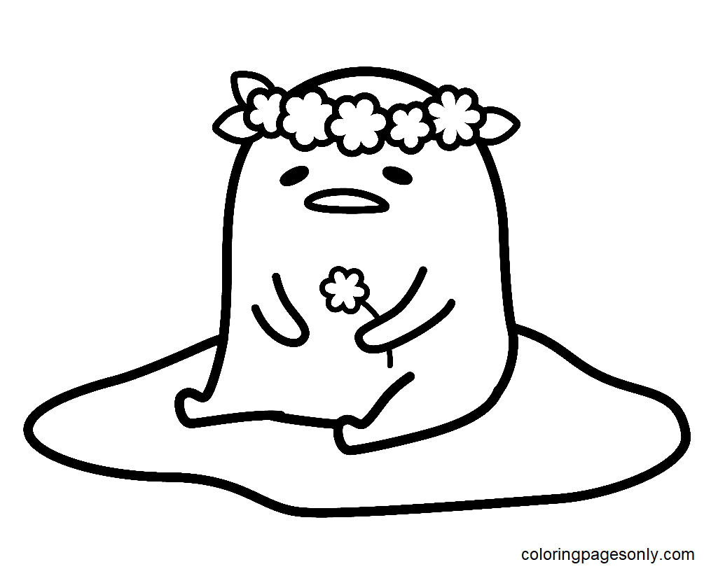Printable Gudetama Coloring Pages Printable Gudetama Coloring Pages