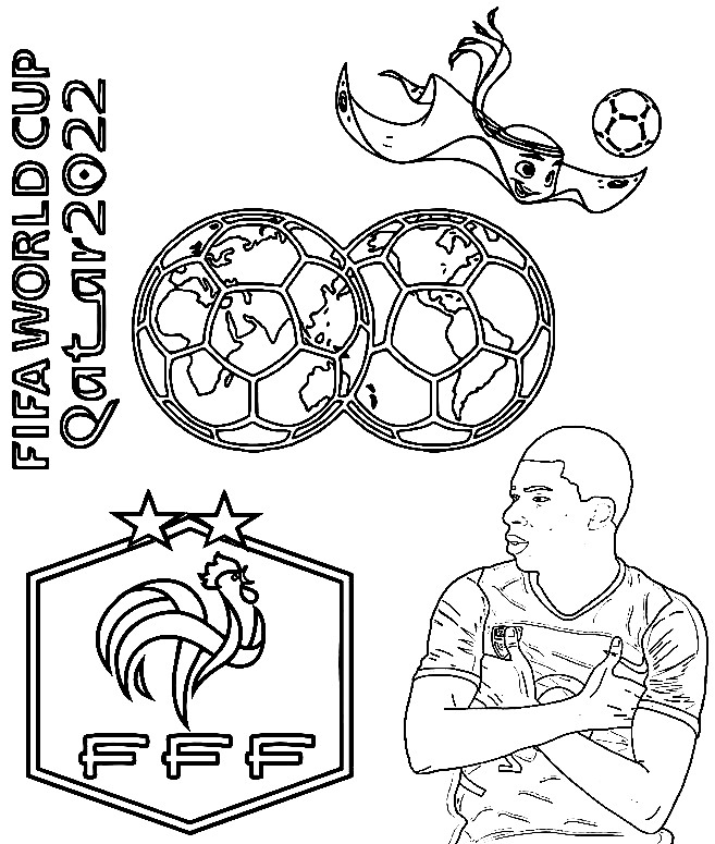 Fifa World Cup Coloring Pages