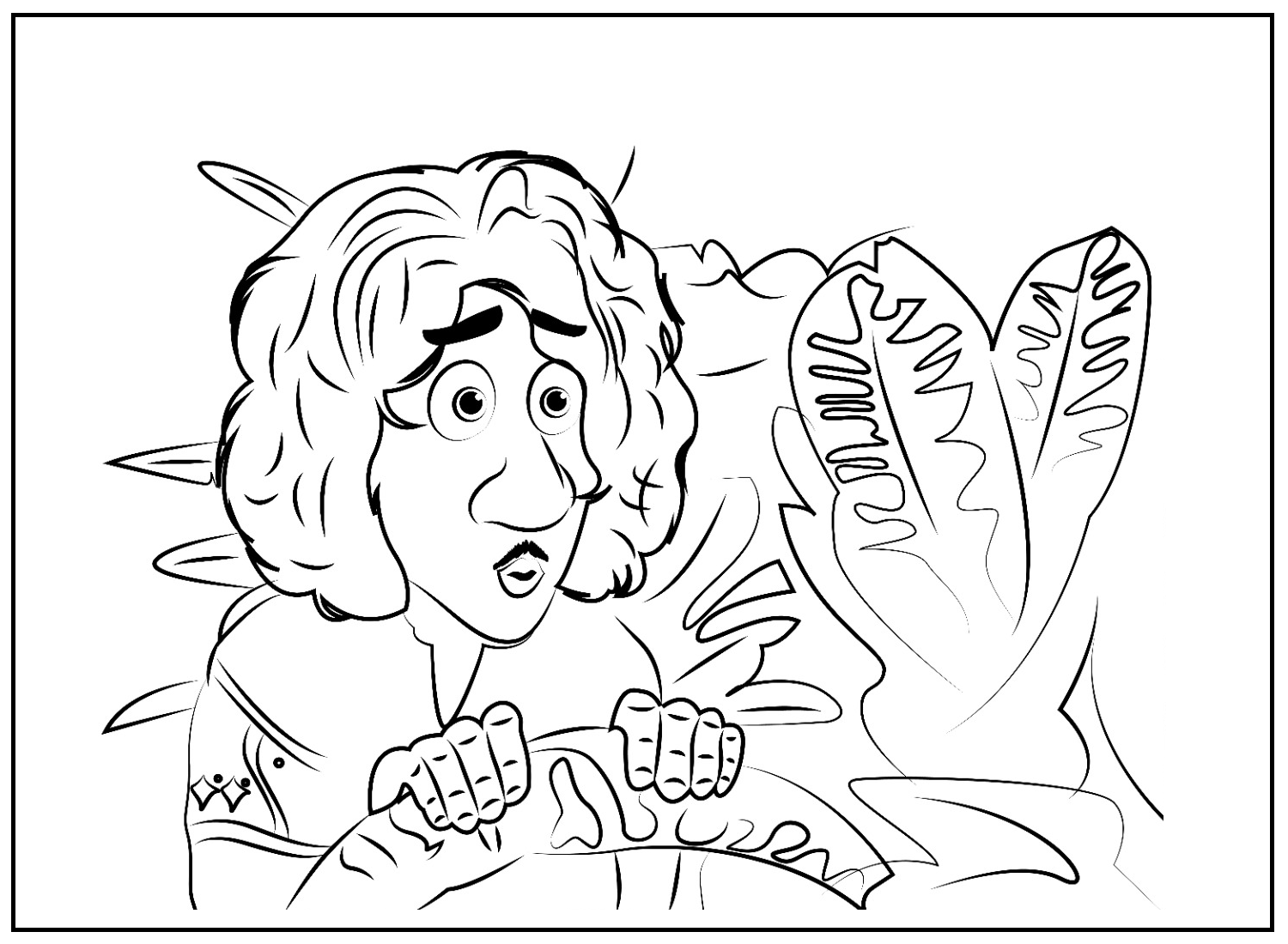 25 Bruno Encanto Coloring Page AmaliaIrwan