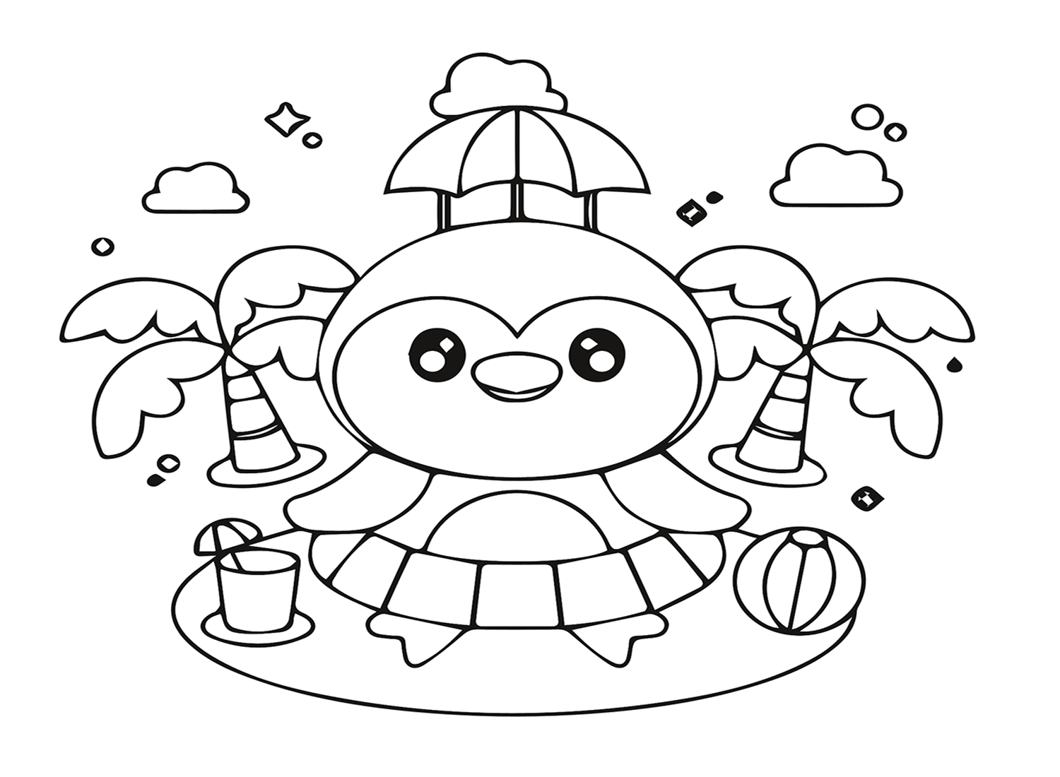 Dibujos para colorear de animales de dibujos animados kawaii - Dibujos ... Dibujos para colorear de animales de dibujos animados kawaii - Dibujos ...
