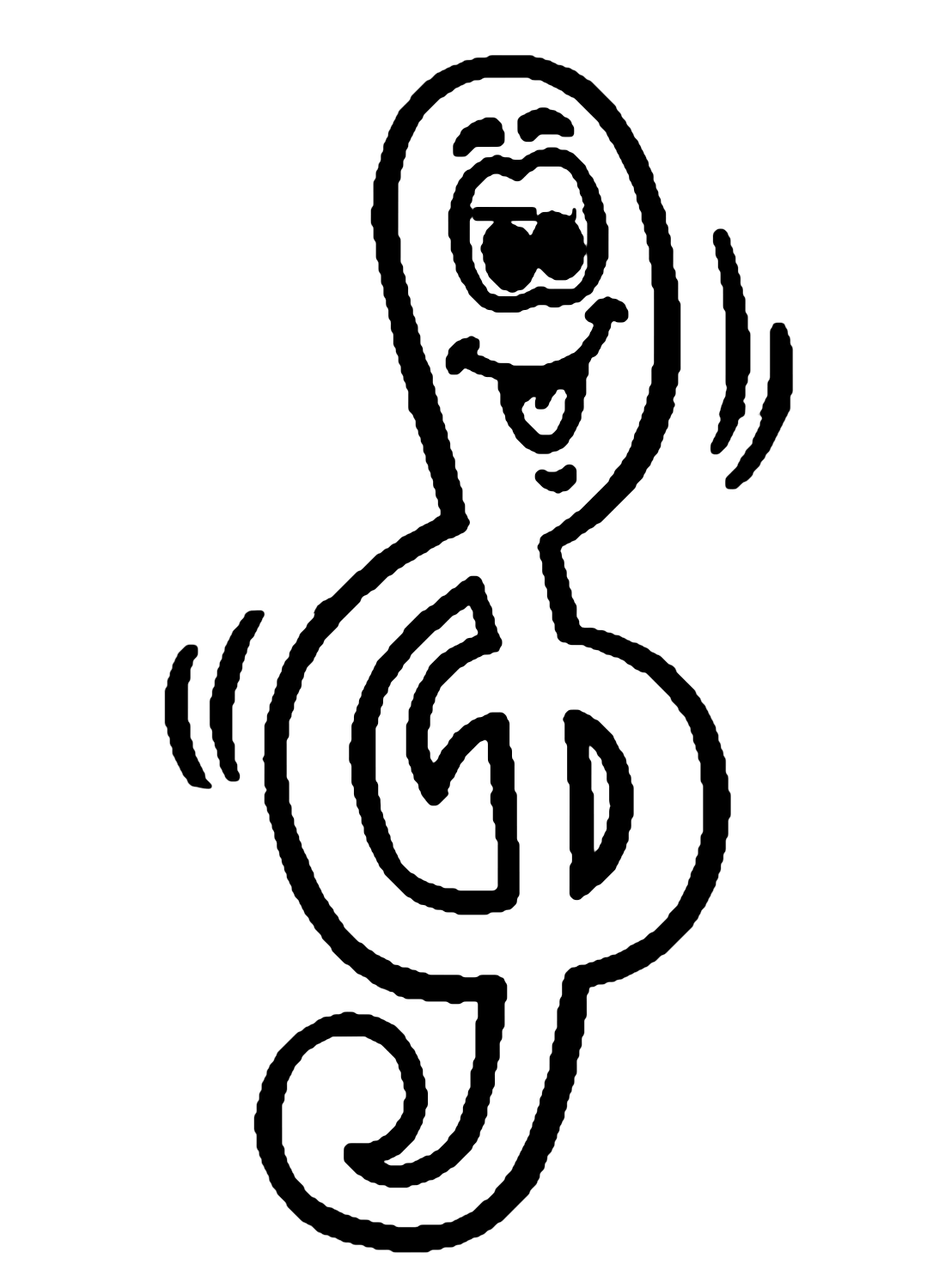 Music Notes Coloring Pages - Coloring Pages For Kids And Adults