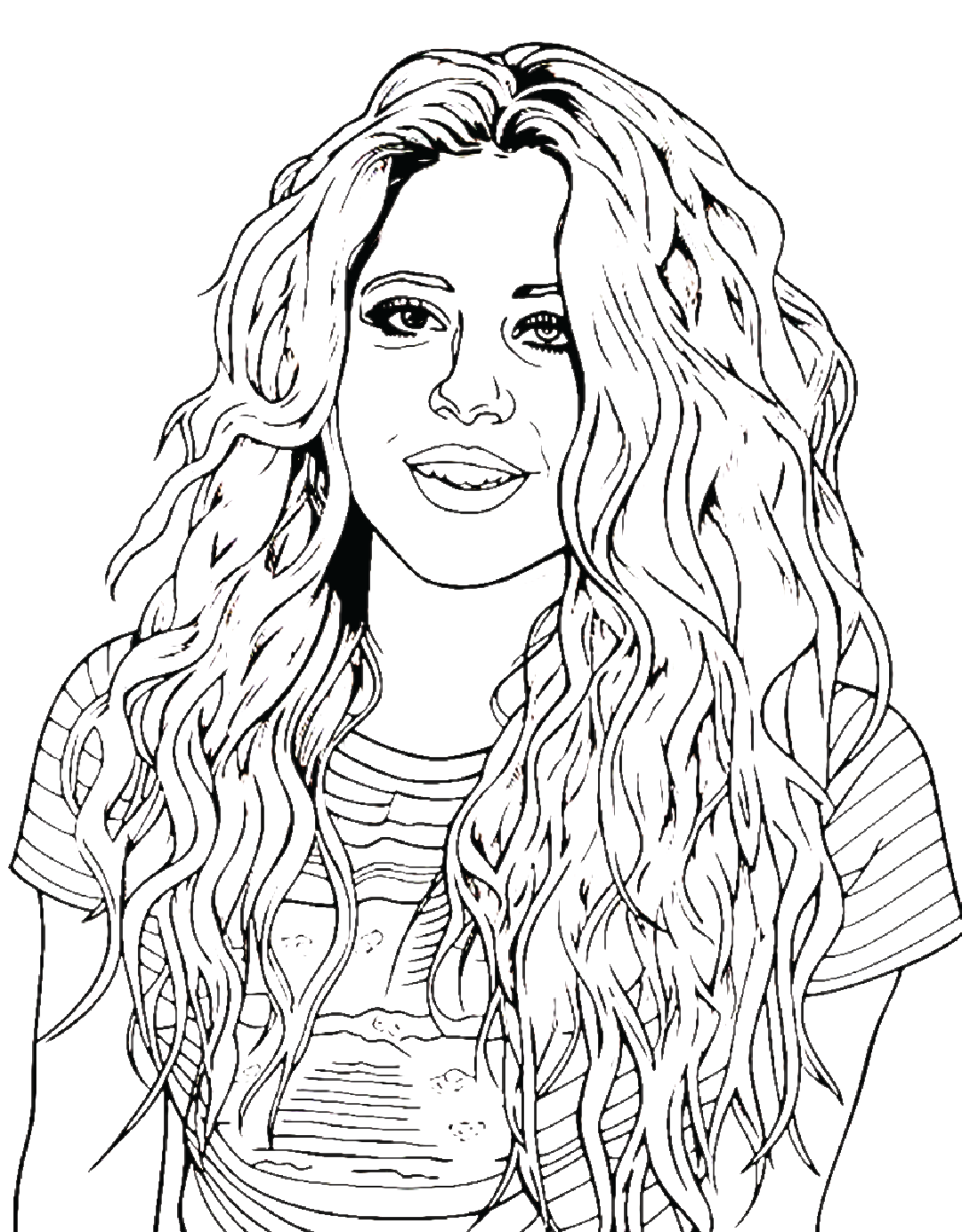 Printable Shakira Coloring Pages Free Printable Coloring Pages The Printable Shakira Coloring Pages Free Printable Coloring Pages The