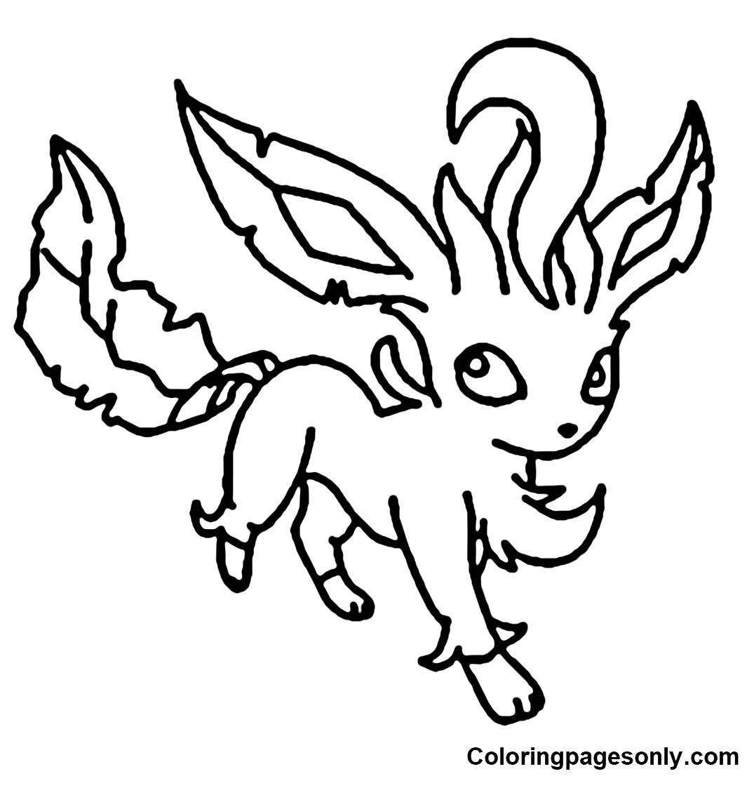 Pokemon Leafeon Coloring Pages - Leafeon Coloring Pages - Páginas para ...
