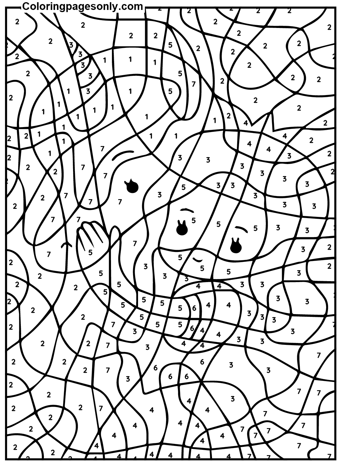 Unicorn Color By Number Free Coloring Page Free Printable Coloring Pages Unicorn Color By Number Free Coloring Page Free Printable Coloring Pages