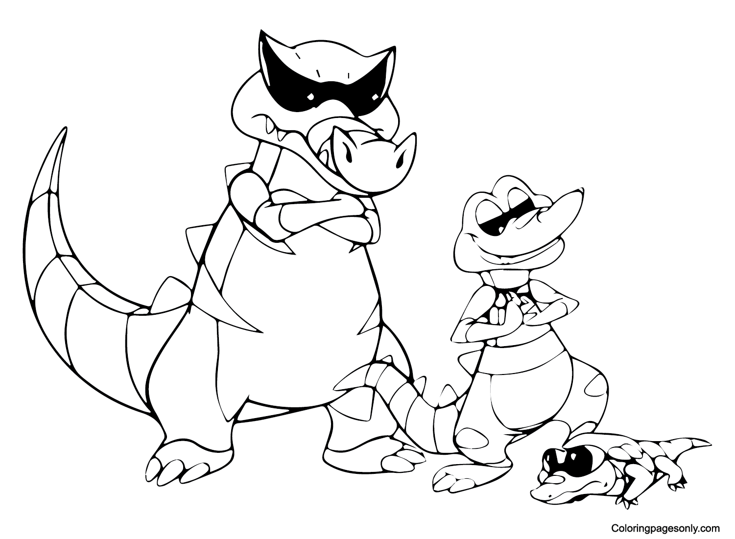 Sandile Coloring Pages