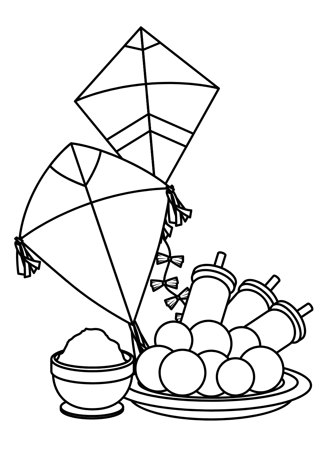 56 Kite Coloring Pages ColoringPagesOnly 56 Kite Coloring Pages ColoringPagesOnly