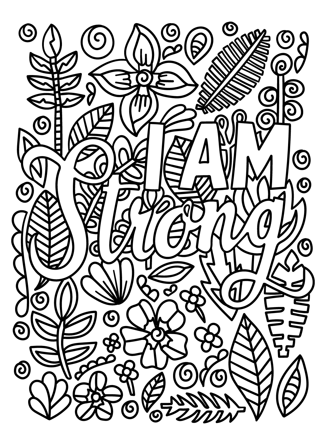 Inspirational Coloring Pages For Teens