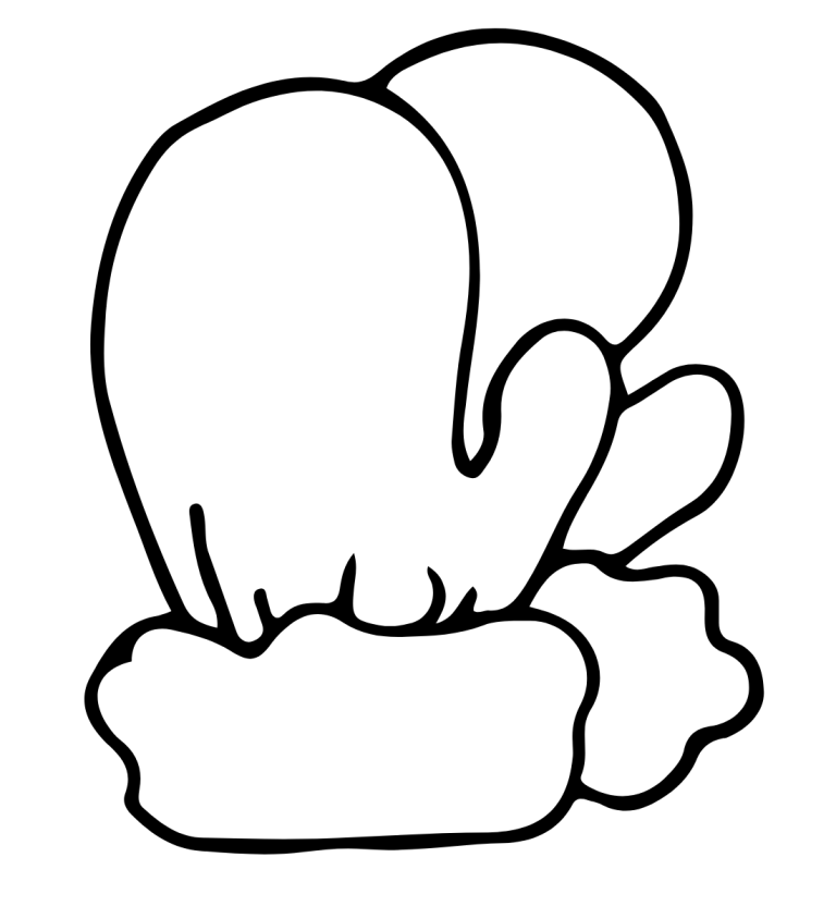 46 Free Printable Mittens Coloring Pages