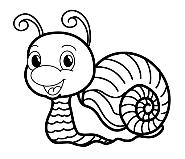40 Snail Coloring Pages - ColoringPagesOnly.com