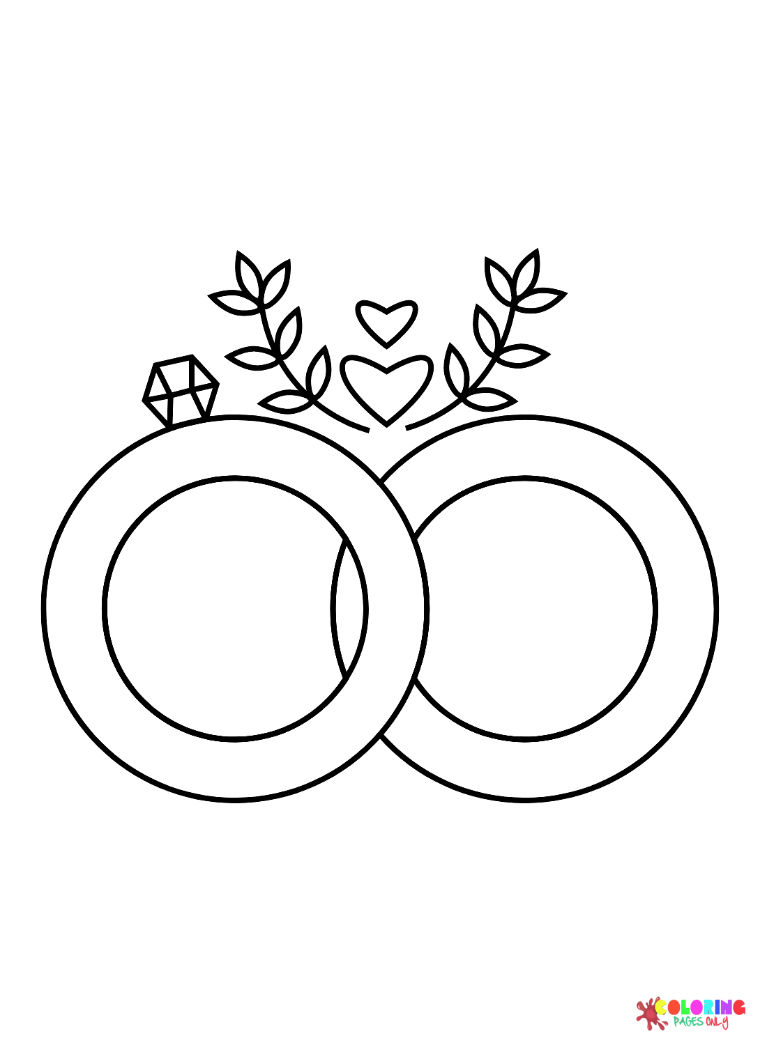 36 Wedding Ring Coloring Pages ColoringPagesOnly 36 Wedding Ring Coloring Pages ColoringPagesOnly