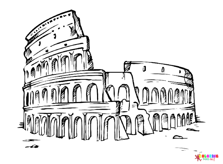 25 Free Printable Ancient Rome and Roman Empire Coloring Pages