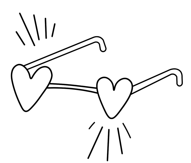 30+ Sunglasses Coloring Pages - Free Printable PDF & Online Coloring