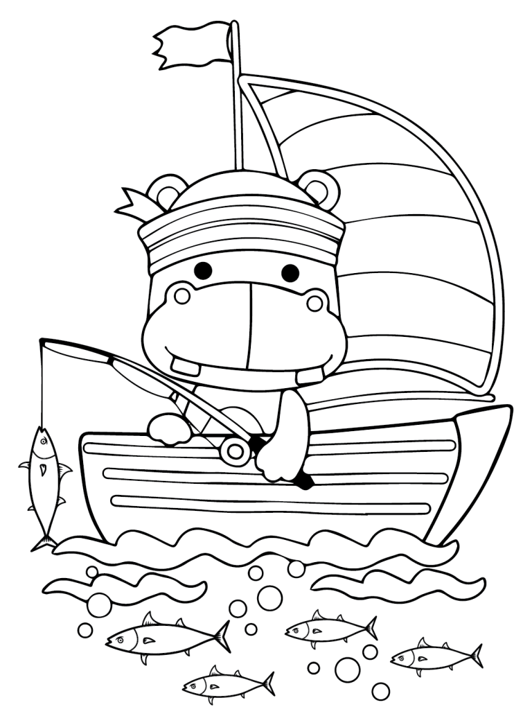 Bluefish Coloring Pages - Free Printable PDF & Online Coloring