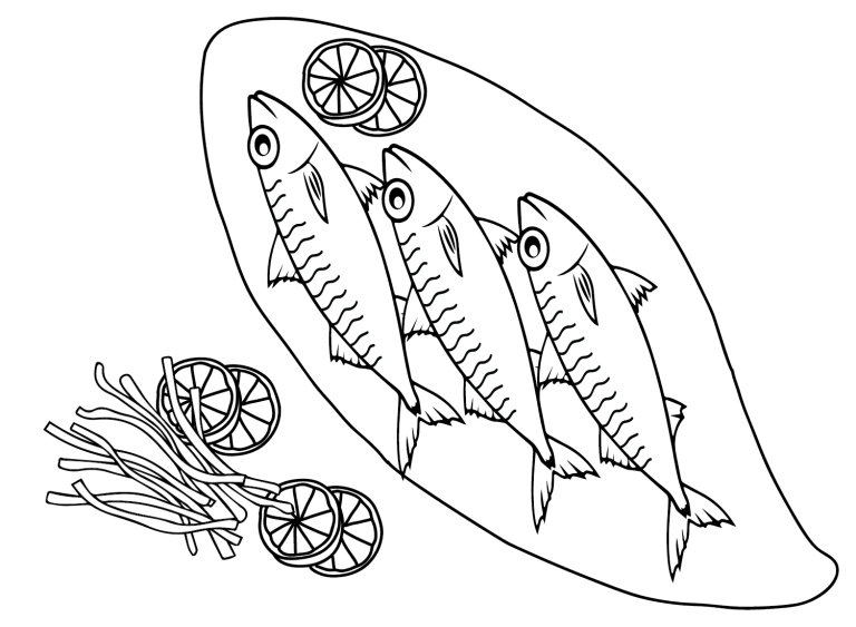 20+ Mackerel Coloring Pages - Free Printable PDF & Online Coloring