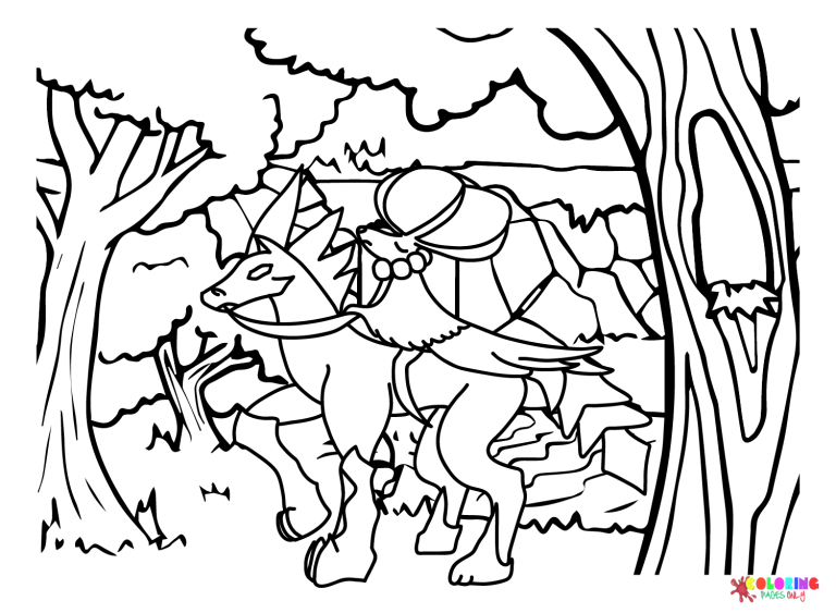 Glastrier-Malvorlagen – Kostenlose druckbare PDF- und Online-Malvorlagen