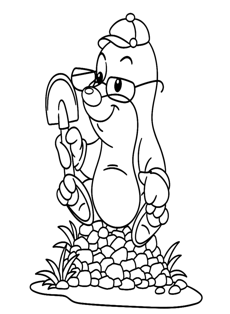 Mole Coloring Pages - Free Printable PDF & Online Coloring