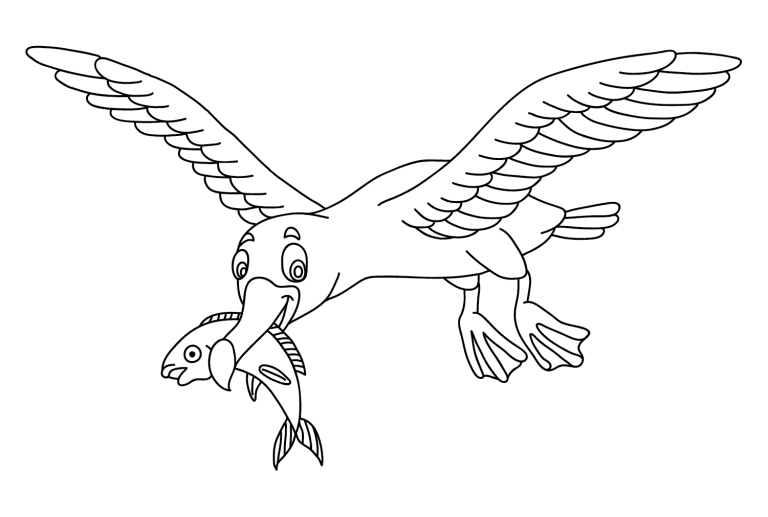 22 Free Printable Albatross Coloring Pages
