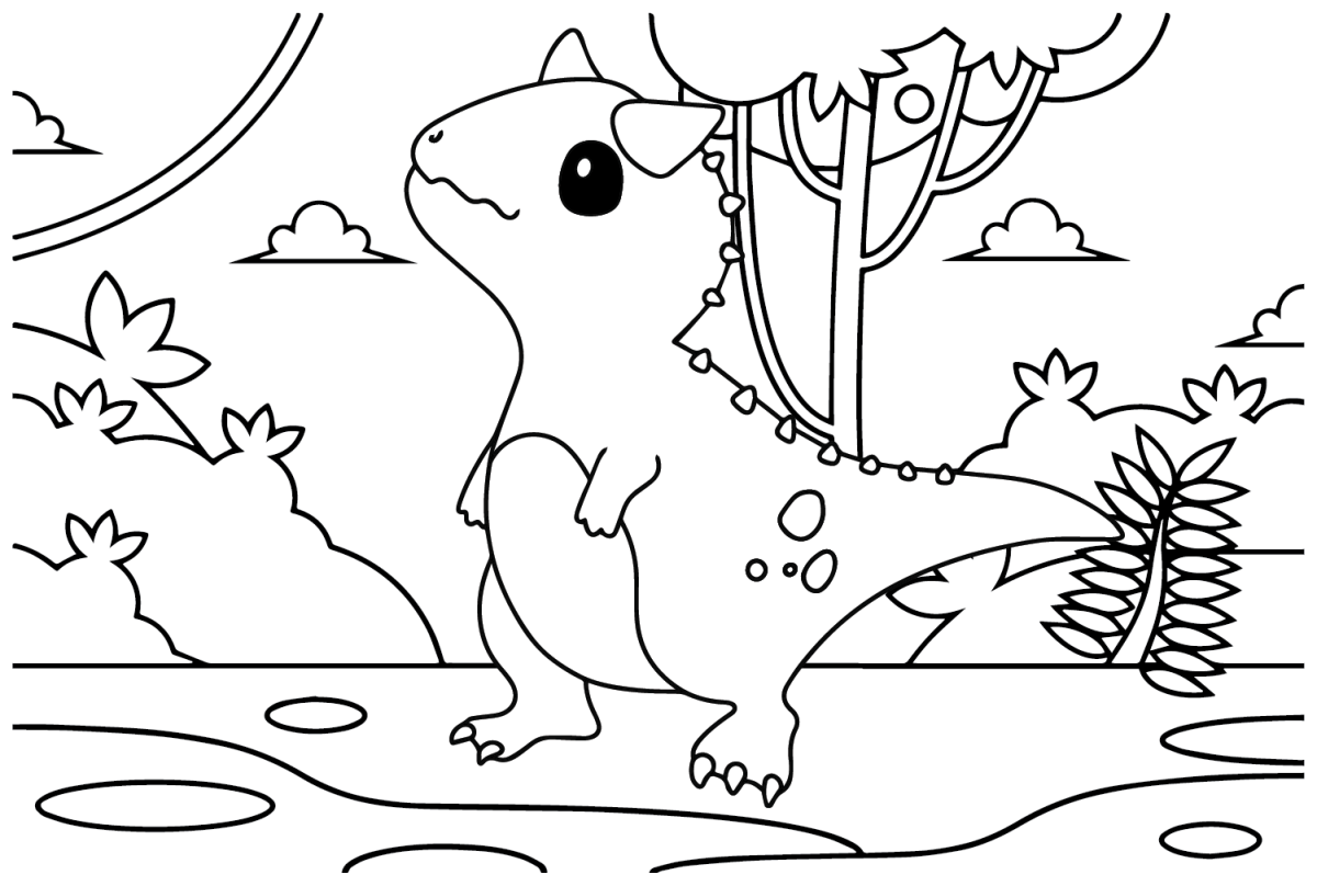 20+ Carnotaurus Coloring Pages - Free Printable PDF & Online Coloring