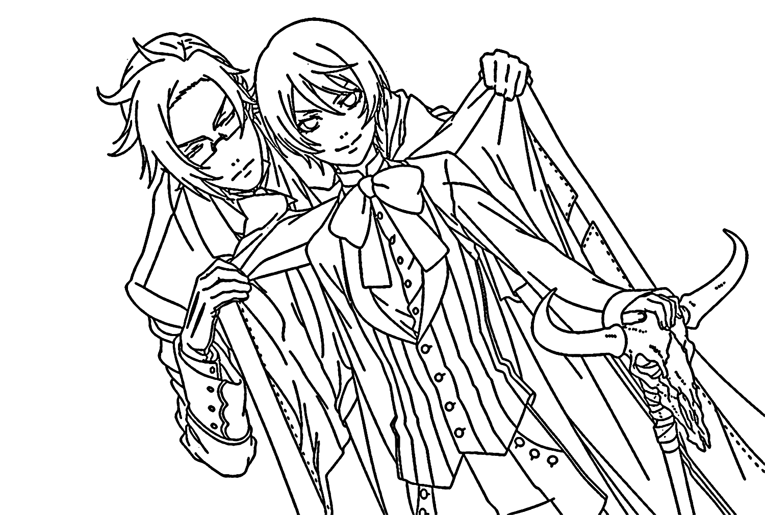 Ciel Coloring Pages