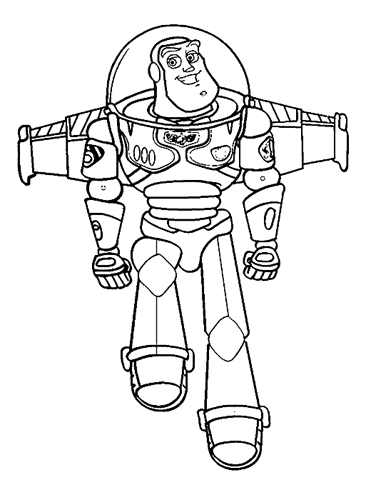 Buzz Lightyear Coloring Pages - Coloring Pages For Kids And Adults