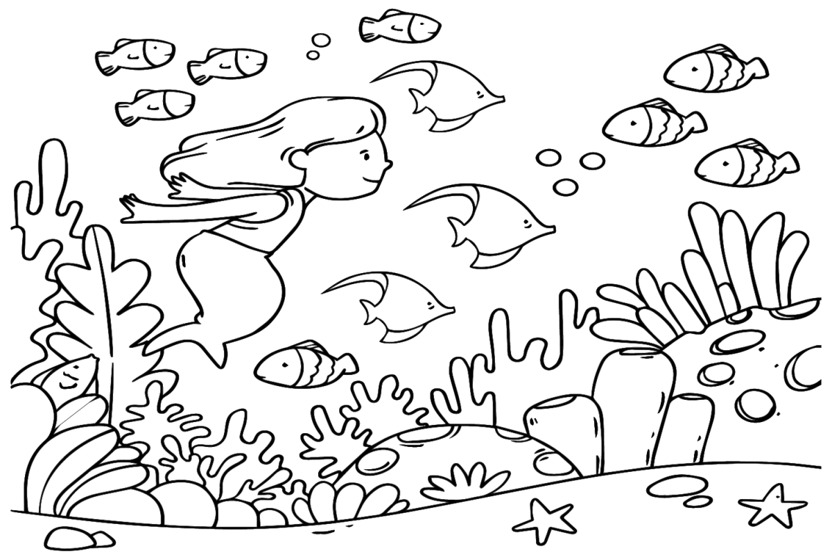 20+ Pennant Coralfish Coloring Pages - Free Printable PDF & Online Coloring