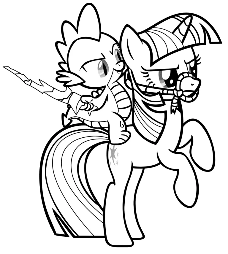 54 Free Printable Twilight Sparkle Coloring Pages