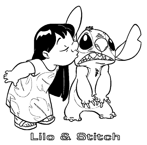 Stitch Coloring Pages - Coloring Pages For Kids And Adults