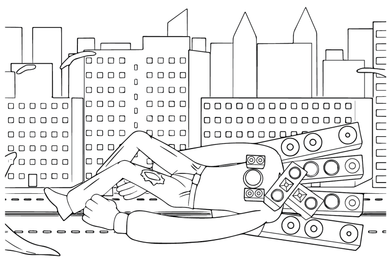 Mais de 20 páginas para colorir do Titan Speakerman - PDF para impressão grátis e colorir online