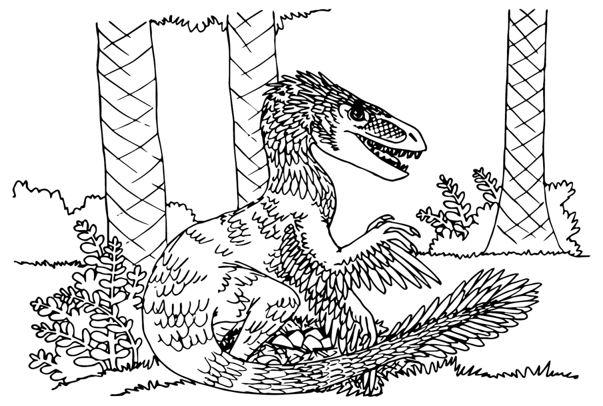 20+ Utahraptor Coloring Pages - Free Printable PDF & Online Coloring