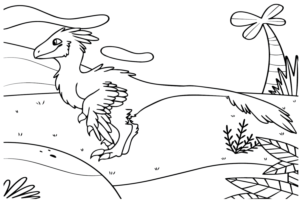 20+ Utahraptor Coloring Pages - Free Printable PDF & Online Coloring