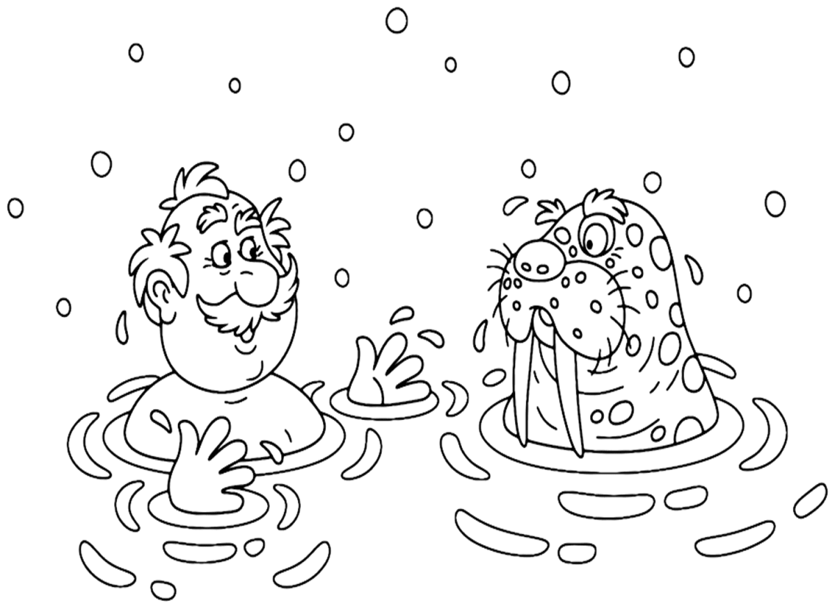 20+ Walrus Coloring Pages - Free Printable PDF & Online Coloring