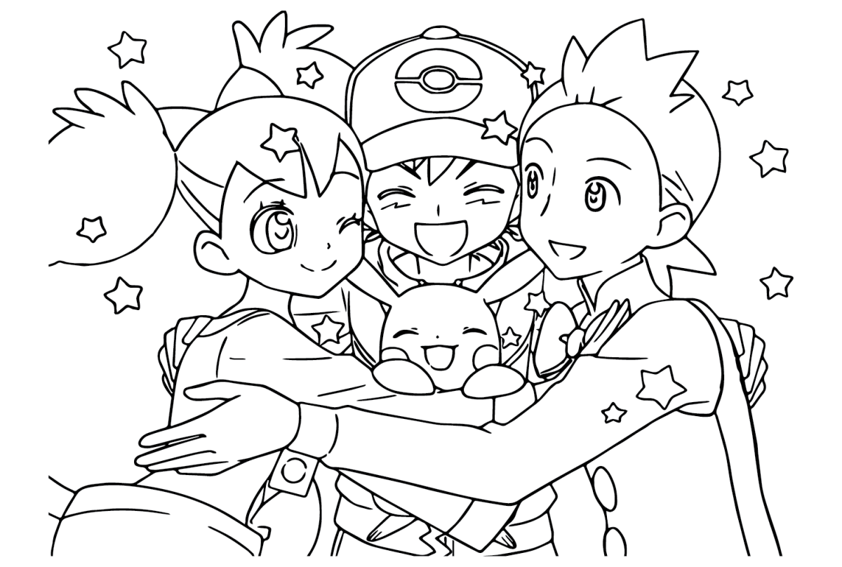 21 Free Printable Cilan Pokemon Coloring Pages