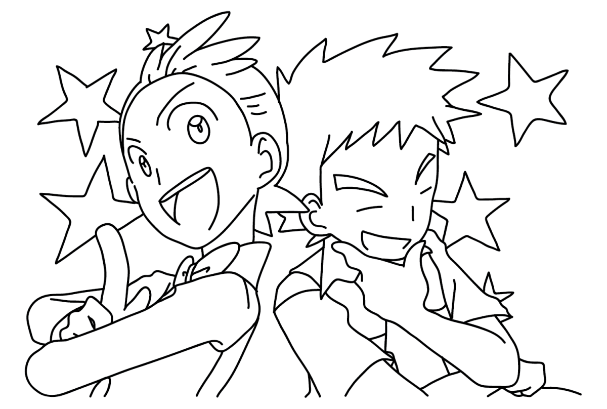 21 Free Printable Cilan Pokemon Coloring Pages